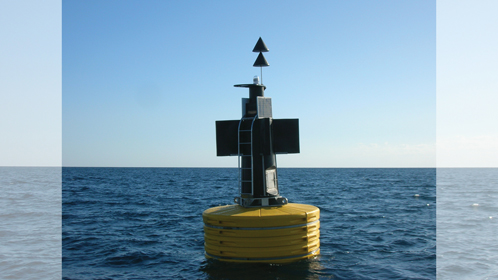 Trident-3000 Cardinal Marker Buoy - Sealite US